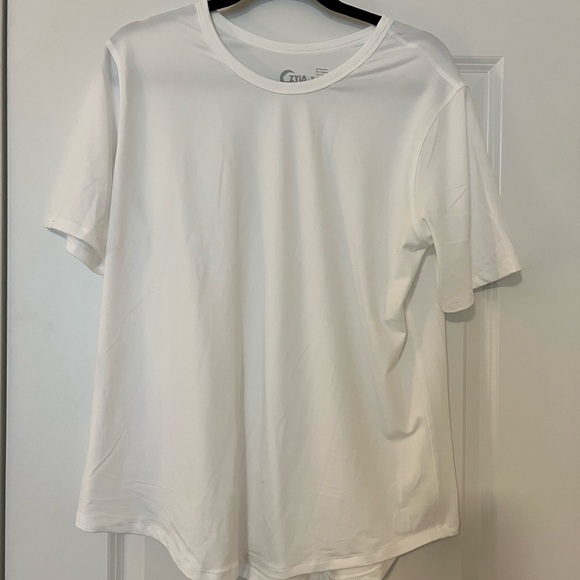ZYIA | Tops | Zyia White Go To T | Poshmark